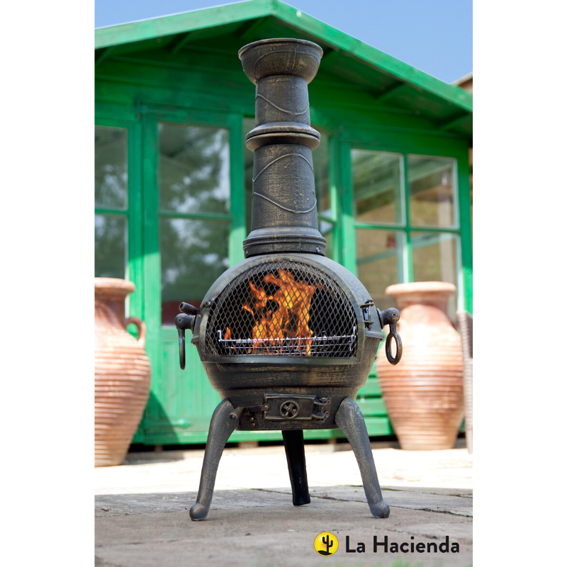 Mullingar Hardware. Sierra Steel Chimenea Extra Large
