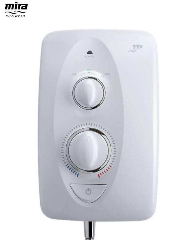 Mullingar Hardware. MIRA JUMP 8.5kW ELECTRIC SHOWER (MAINS)
